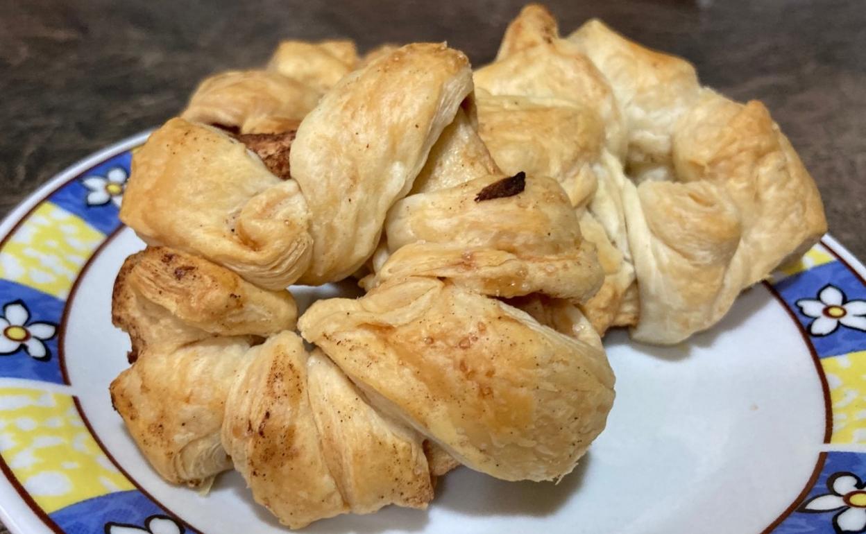 Receta de roscas de hojaldre y manzana | El Norte de Castilla